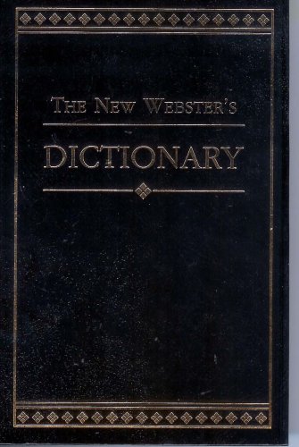 The New Webster's: Dictionary, Spelling, Thesaurus, Grammar (Set of 4 ...