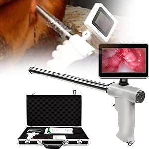 Amazon.com: MOXOW Artificial Insemination Gun Instrument, Cow Visual Endoscope Sperm AI Gun ...