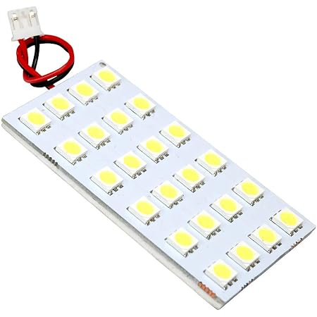 Amazon.co.jp: 24V SMD 24 Row 4x6 LED Board 72 Rounds Room Lamp White ...