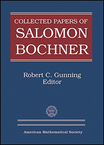 Amazon.com: Collected Papers of Salomon Bochner (Collected Works, 2 ...