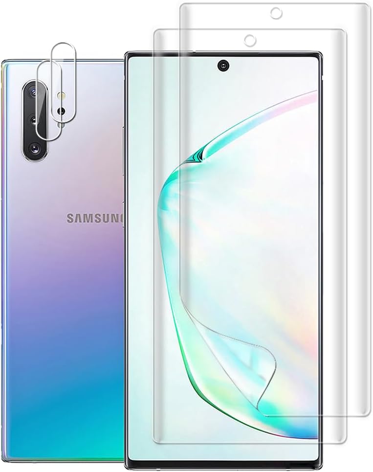 Amazon.com: UZWZW (2+2) For Samsung Galaxy Note 10 Plus 5G / 4G (2 Pack ...