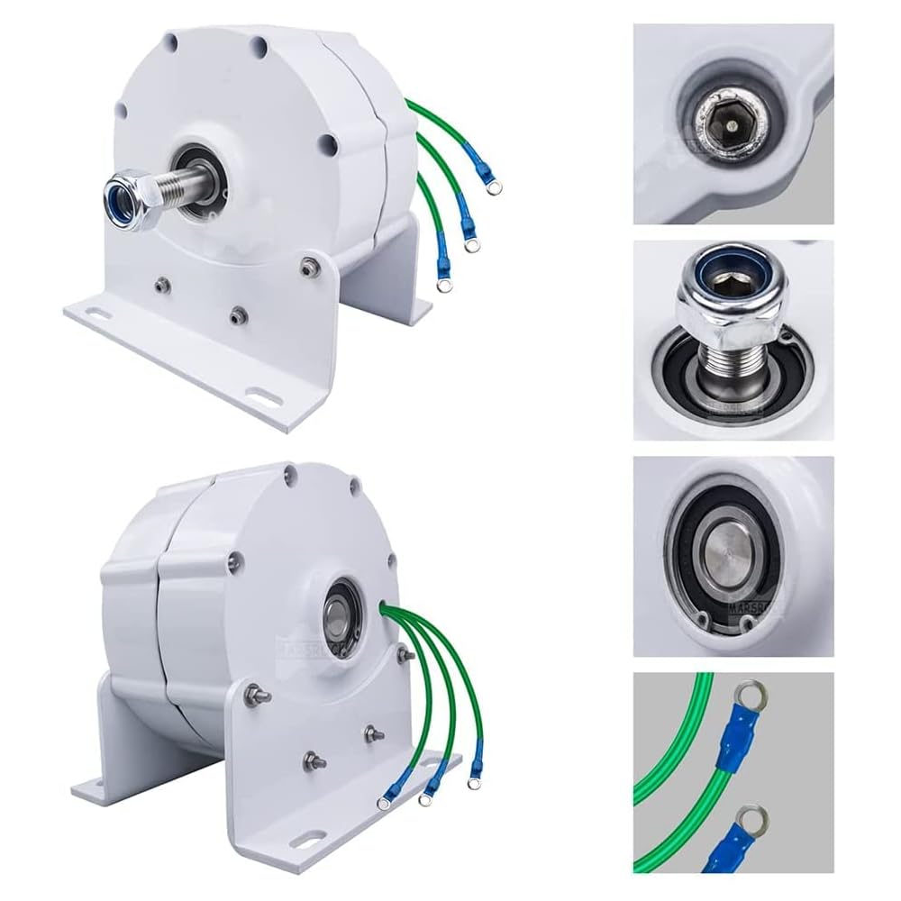 Buy HUIZHITENGDA Low Speed 2000W 110V/220V Gearless Permanent Magnet ...