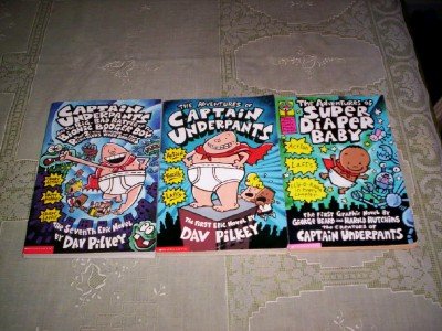 Captain Underpants - (Set of 3) - Not a Boxed Set (The Adventures of ...