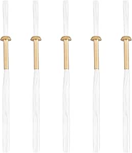 Amazon.com: CHGCRAFT 5Sets Fiberglass Wicks with Brass Tube Holder ...