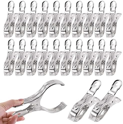 Amazon.com: Samhopo 20 Pcs 2.3inch Row Cover Clips, Gardening Clips for ...