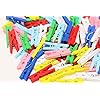 Kids B Crafty 100 Mini Pegs, Mini Pegs for Photos, Mini Wooden Pegs ...
