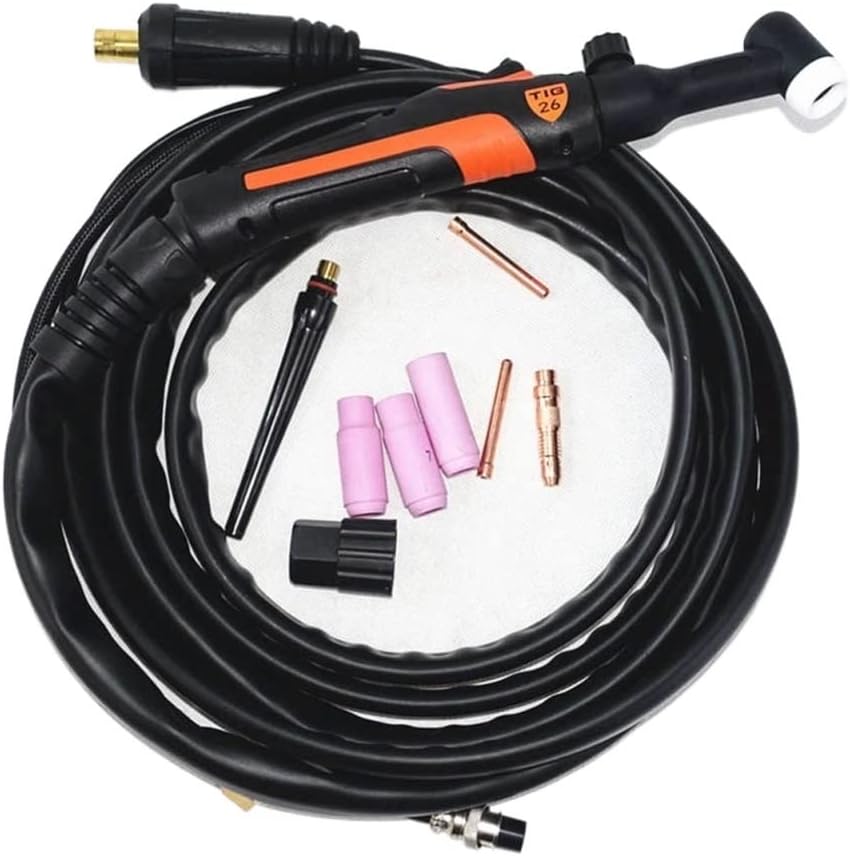 TIG Welding Torch WP26FV Torch 200A Gas Valve Flexible Tungsten Arc ...