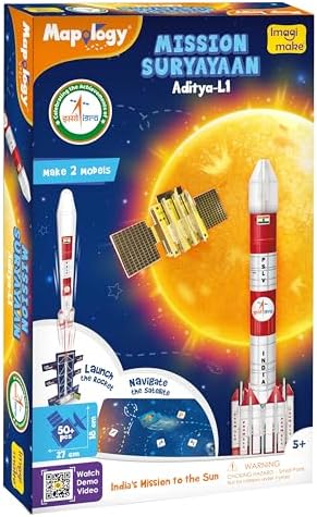 Imagimake Mapology ISRO Space Toys for Kids: Mission Suryayaan Aditya ...