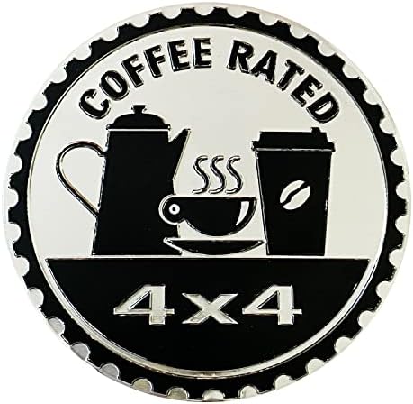 Amazon.com: Beach Rated 4 x 4 Car Badge Car Emblem Metal Automotive ...