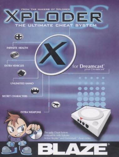 Blaze Xploder DC - Cheat System (Dreamcast) : Amazon.co.uk: PC & Video ...