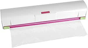 Food Wrap Dispenser Cutter Snap Shut Spring Loaded Safe Blade for Wrap ...