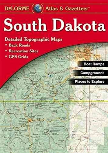 South Dakota Atlas & Gazetteer: DeLorme Mapping Company: 9780899333304 ...