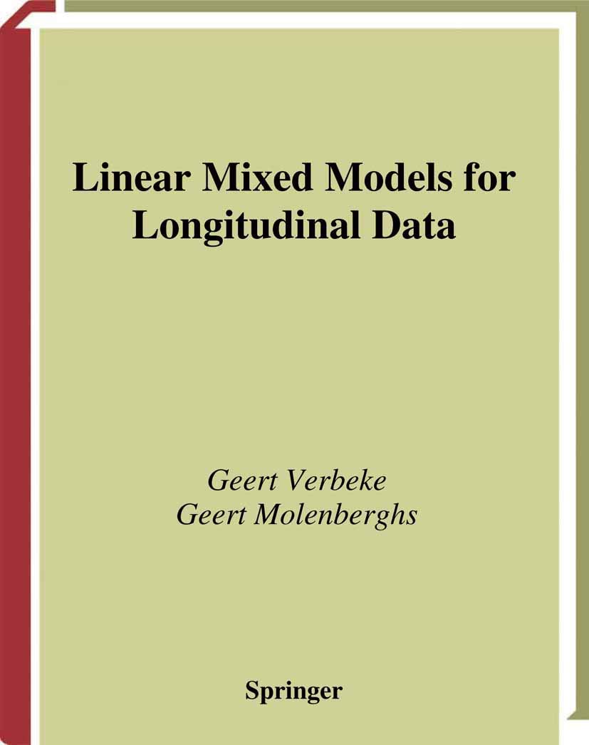 Amazon.com: Linear Mixed Models for Longitudinal Data (Springer Series ...