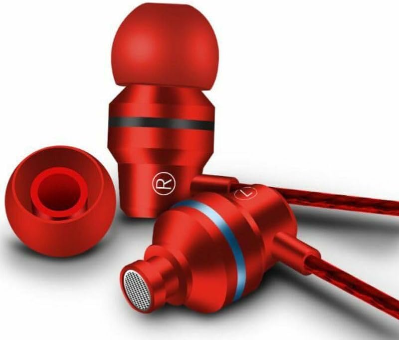 Earphones Wired In-Ear Headphones, 3.5mm Jack Headphones for Android ...