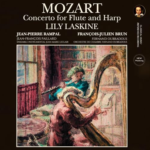 Amazon.com: Mozart: Concerto for Flute and Harp by Lily Laskine (2023 ...