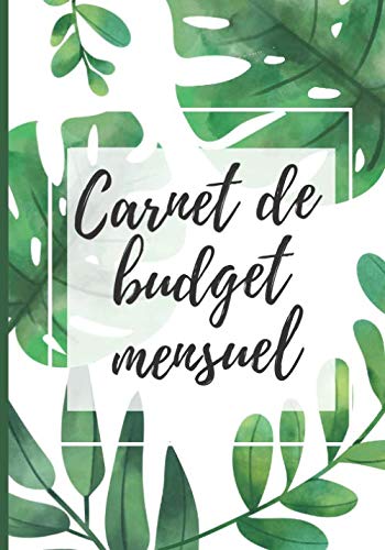 Amazon.in: Buy carnet de budget mensuel: carnet de compte|livre de ...