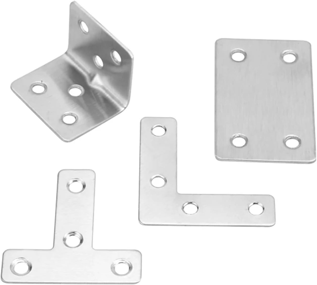 10 Stainless Steel 90 Degree Angle Coded Right Angle Brackets L ...