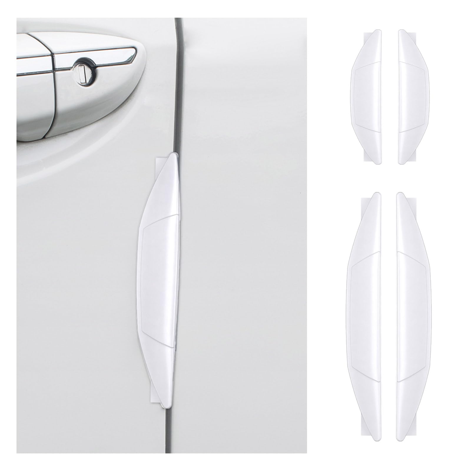 Amazon.com: Dickno Car Door Anti-Collision Strips, Anti-Scratch Door ...