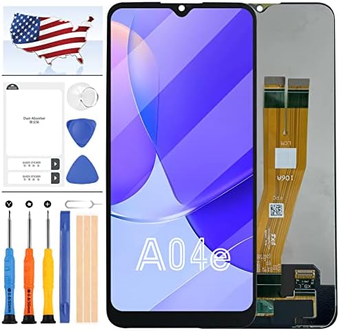 Amazon.com: for Samsung Galaxy A04e Screen Replacement for Samsung A04E ...