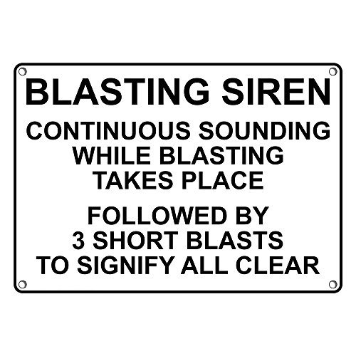 Amazon.com: Weatherproof Plastic Blasting Siren Signify All Clear Sign ...