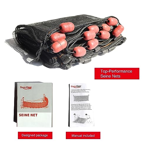 Snapklik.com : Professional Seine Net 4 X 20 Ultra Strong Maximizes ...