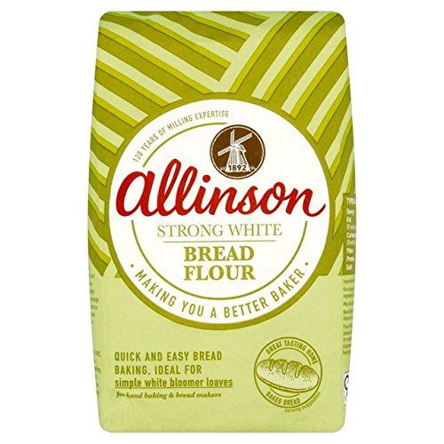 Amazon.com : Allinson Strong White Bread Flour - 1.5kg (3.31lbs ...