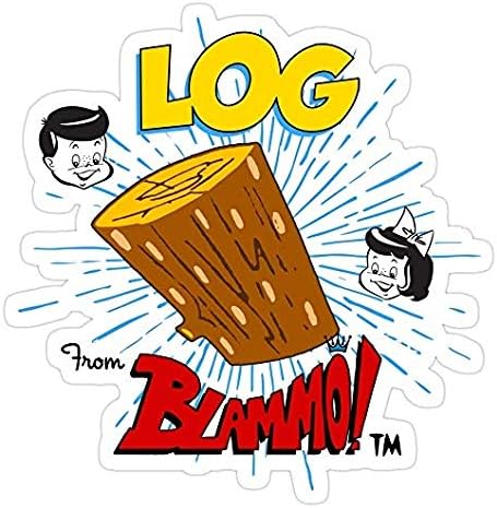 Amazon.com: Log : Inspired by Ren and Stimpy, Log Decal Sticker ...