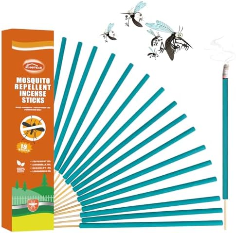 Amazon.com: Mosquito Repellent Sticks EXTRA-THICK - Outdoor Use Reaches ...