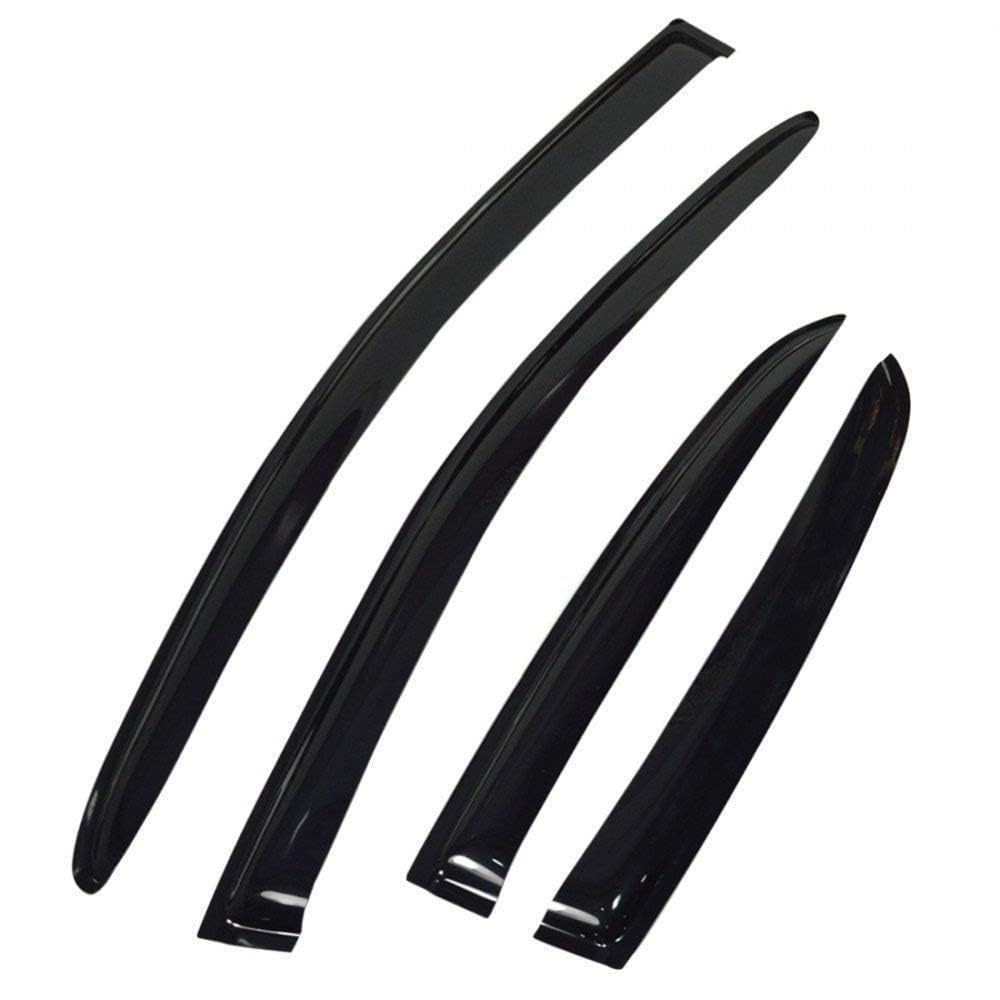 AUTOXYGEN Car Rain Wind Door Visor/Side Window Deflector/Unbreakable ...
