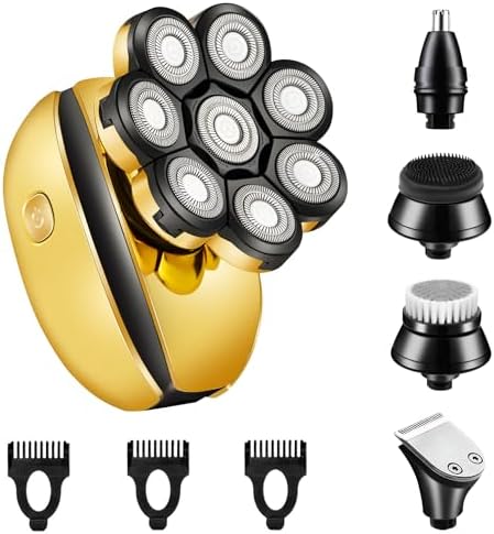 Amazon.com: Head Shavers for Bald Men Multifunctional Electric Shaver ...