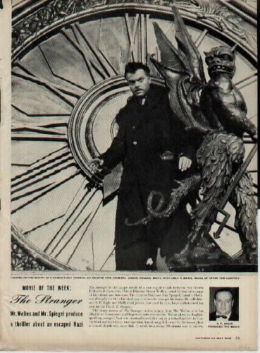 Amazon.com: 1946 LIFE Magazine Movie of the Week Article, "THE STRANGER ...