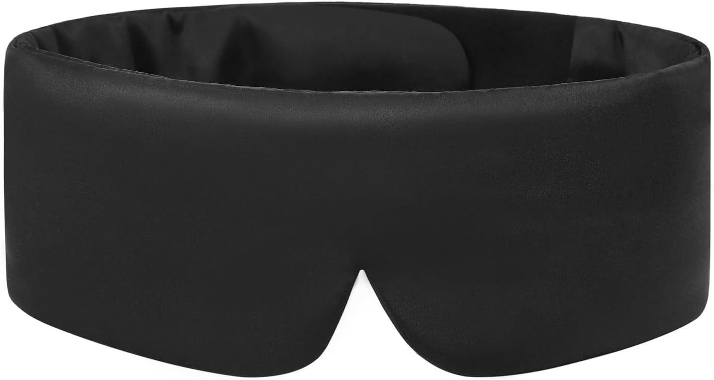Amazon.com: ALASKA BEAR Mulberry Silk Eye Mask, Wraparound Style ...