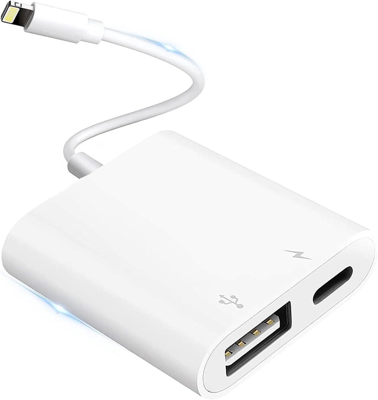 Amazon.com: Lightning to USB Camera Adapter for iPhone with Lightning ...