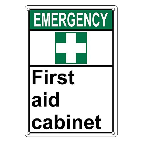 Amazon.com: Weatherproof Plastic Vertical ANSI Emergency First Aid ...