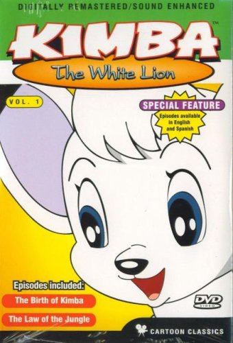 Amazon.com: [DVD] Kimba, The White Lion from Classic Cartoons, Volume 1 ...