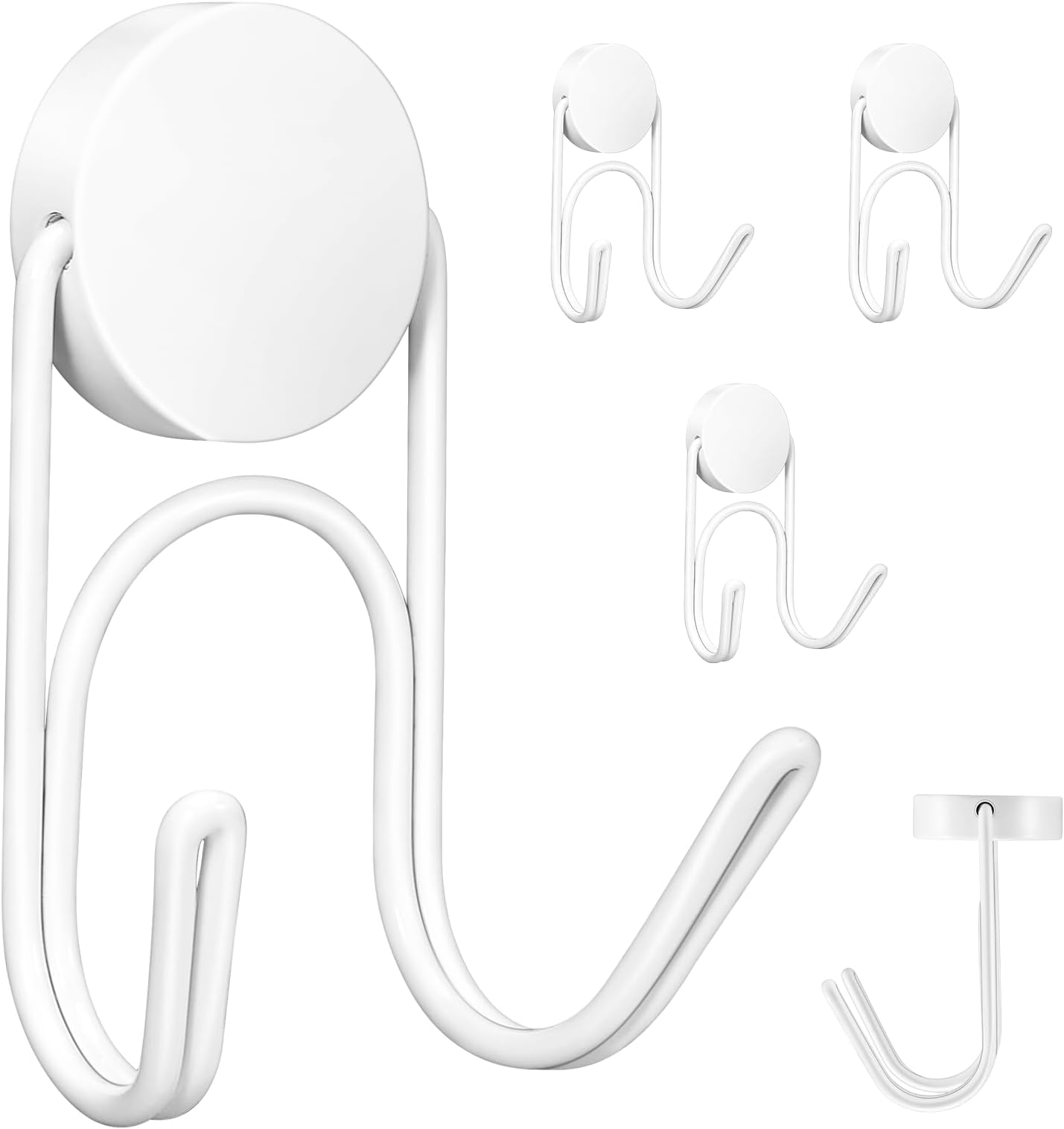 Amazon.com: Poeland Magnetic Hooks, Door Hooks, Metal Hooks for Home ...
