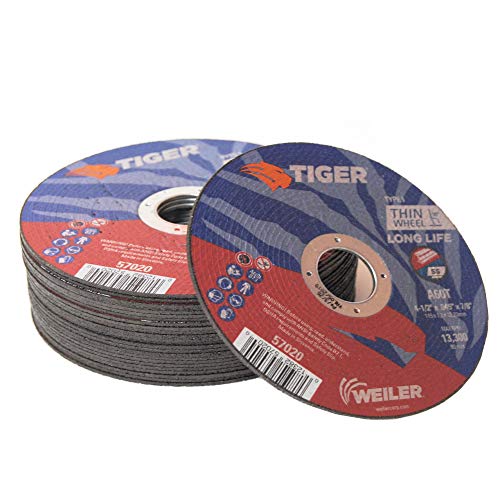 Snapklik.com : 57020 4-1/2 Inch Cutting Wheel, Tiger AO Steel/Metal ...