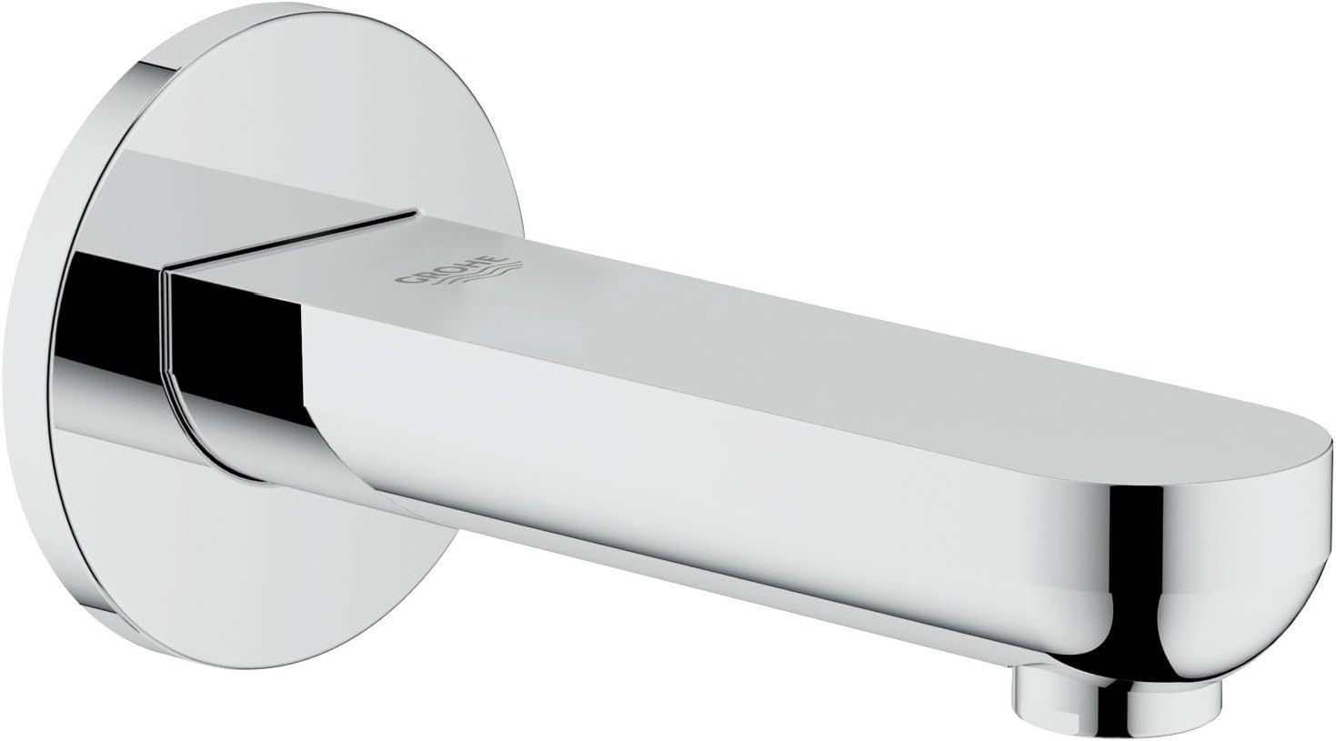 Grohe Brass Polished Exposed Bath Spout 13390000,Silver : Amazon.in ...