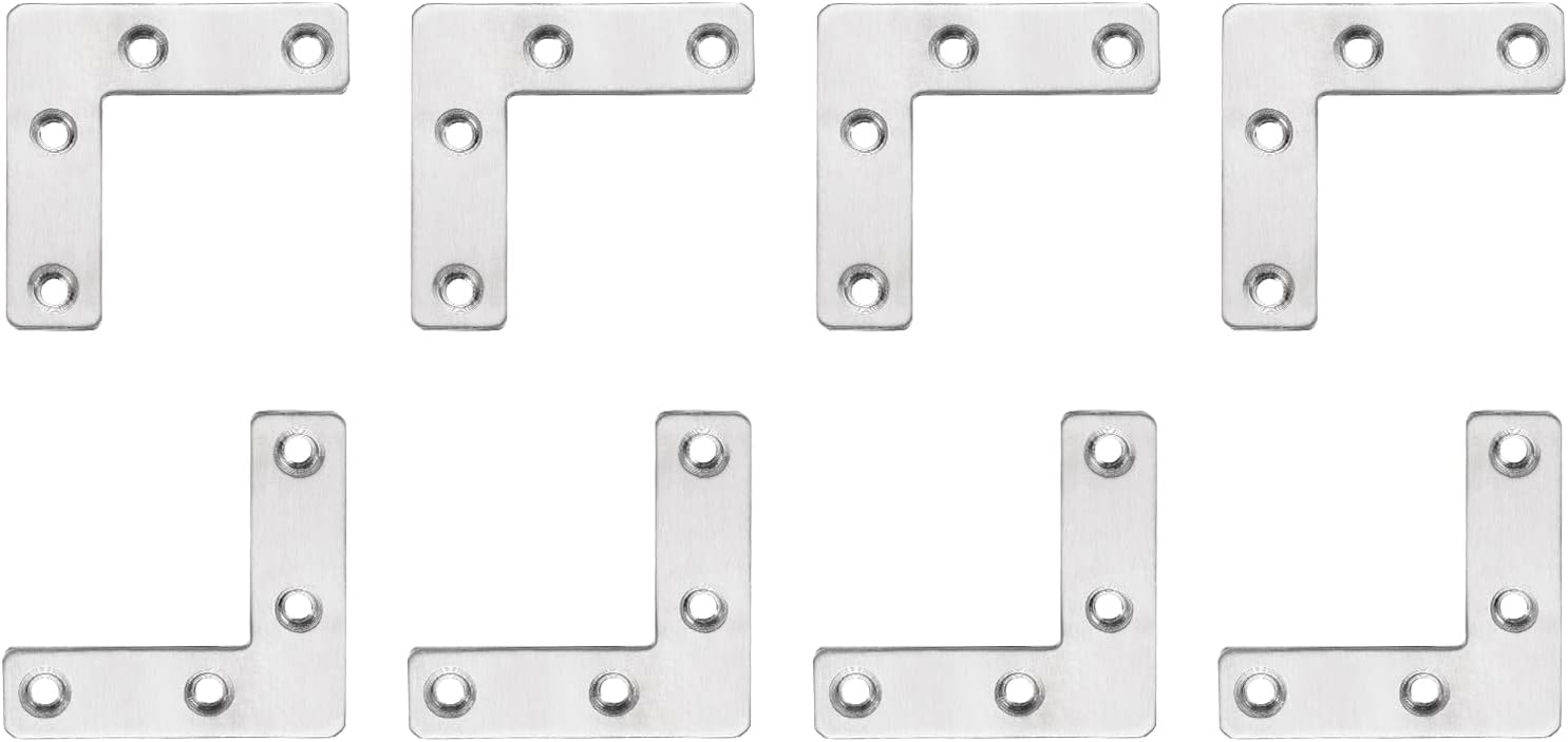 Amazon.com: DTGN 51x51mm(LxW) L Shape Repair Plates -12Pack- Good for ...