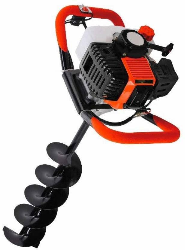Sauran Drill Hole Earth Auger 52CC with 4 Inch Bit Machine Heavy duty ...