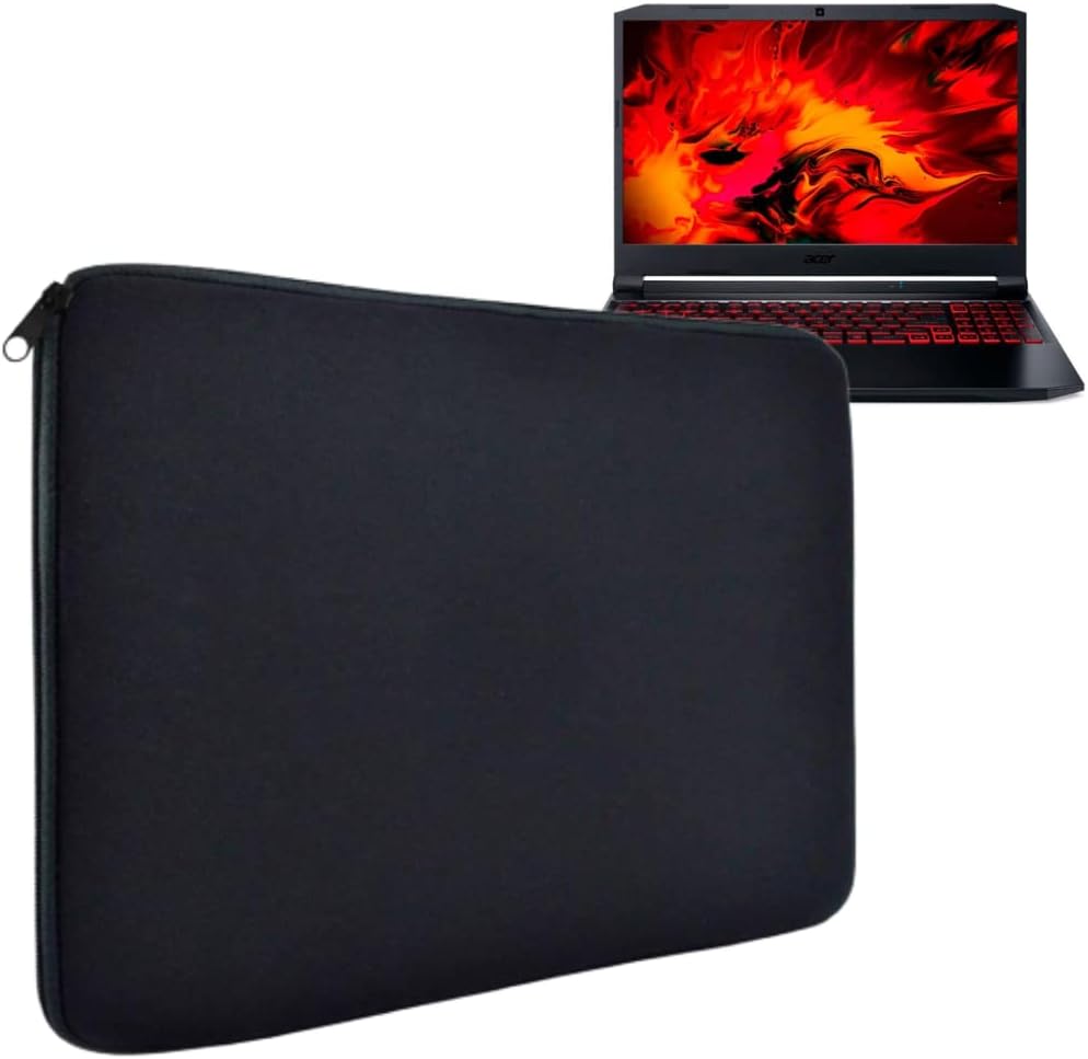 Capa Case para notebook de 15,6 polegadas Luva Preto : Amazon.com.br