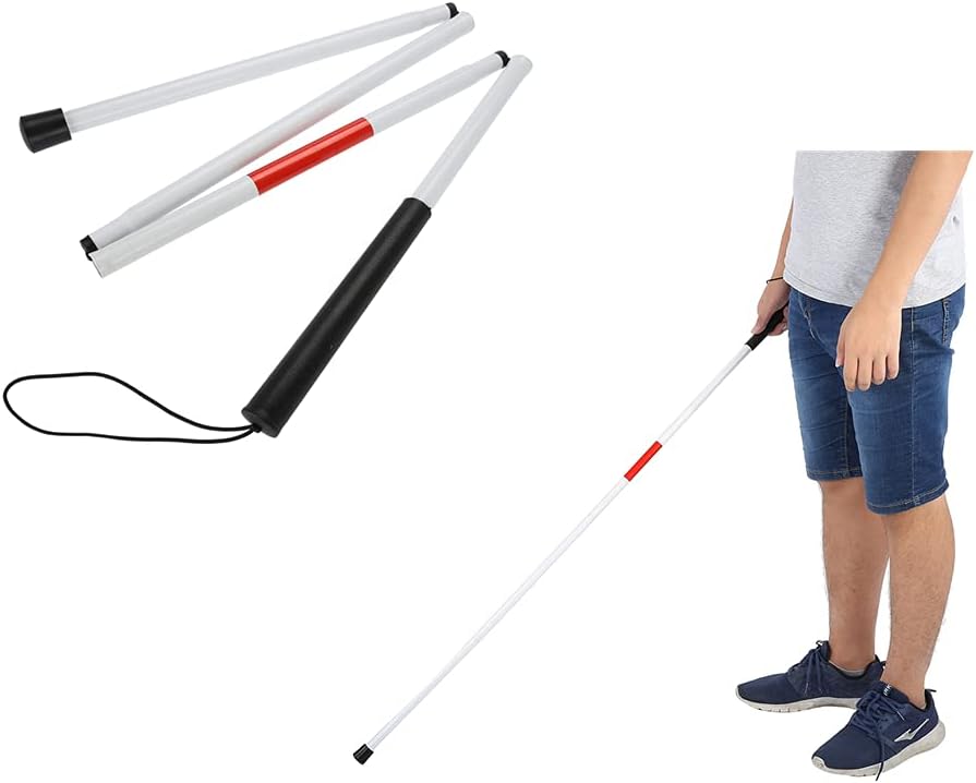 Amazon.com: Walking Stick for Blind, Aluminum Walking Stick Night ...