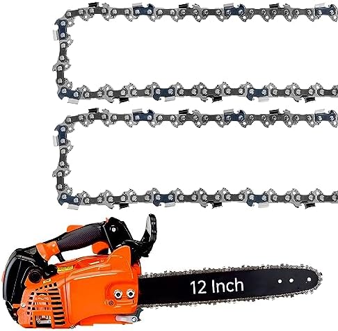 Amazon.com: Ecreban 12 Inch Chainsaw Chain, 3/8" LP Pitch 050" Gauge 45 ...