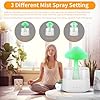 Amazon.com: Rain Cloud Humidifier Water Drip, Mushroom Humidifier ...