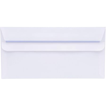 5 Star Envelopes Wallet Press Seal 90gsm White DL [Pack of 500 ...