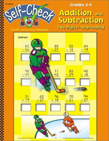 Amazon | Addition And Subtraction: Two Digits - Regrouping (Self-checks ...