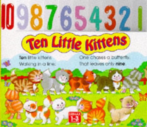 Amazon | Ten Little Kittens (Board Counting Books) | Redmond, Fiona | Cats