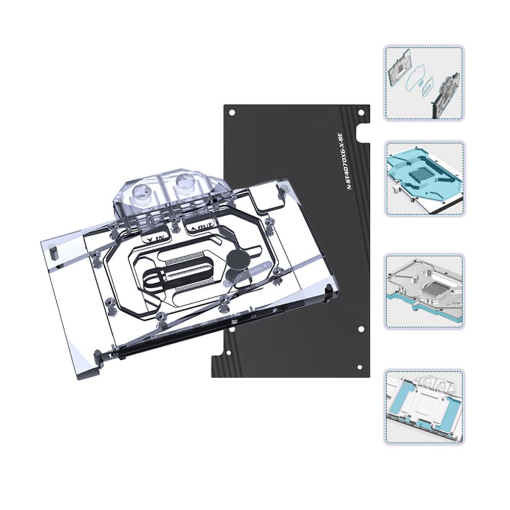 Buy Copper GPU Water Cooling Block GPU Waterblock Graphics Card Water ...