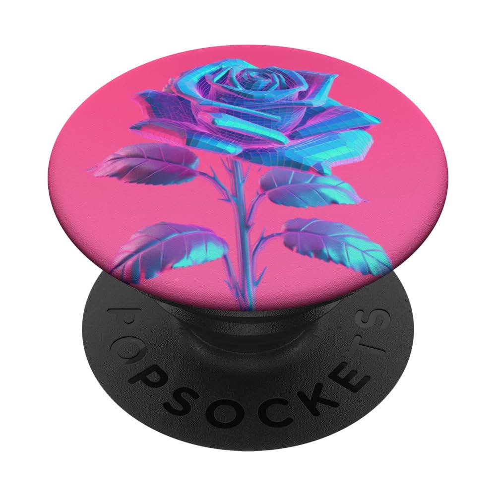 Rose Vaporwave Backgrounds Pin Page