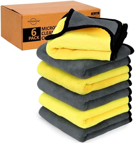 Amazon.com: Microfiber Towels for Cars 3 Pieces 500 GSM polishing ...